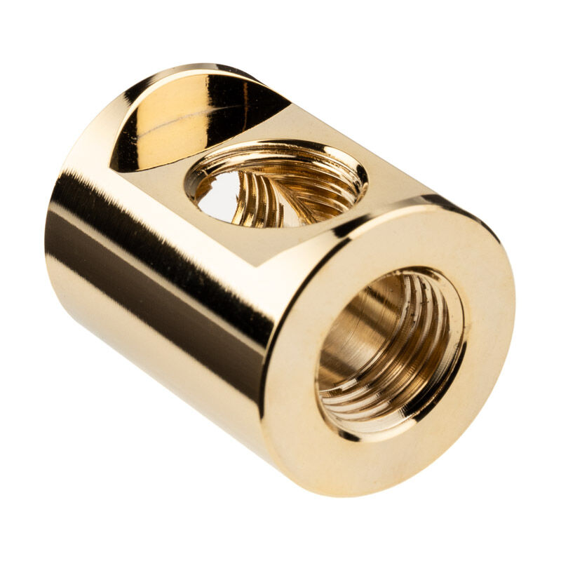 EK-Quantum Torque Splitter 3F T - Gold - Watercooling UK