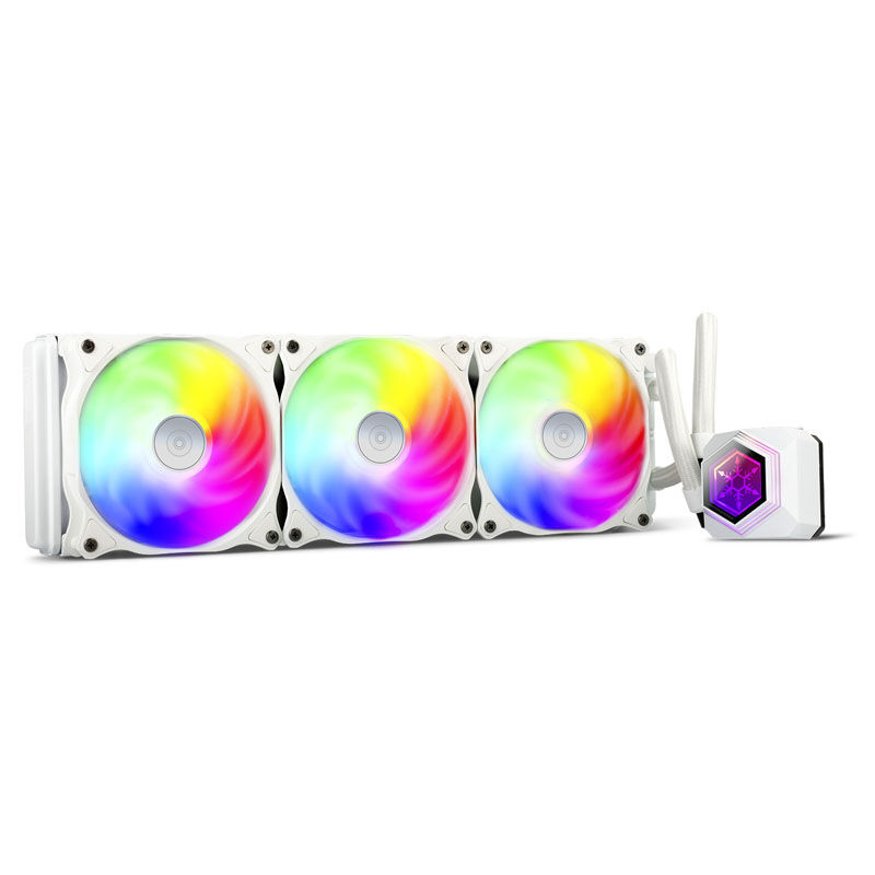 Silverstone Permafrost PF360-ARGB, V2 Complete water cooling, white ...