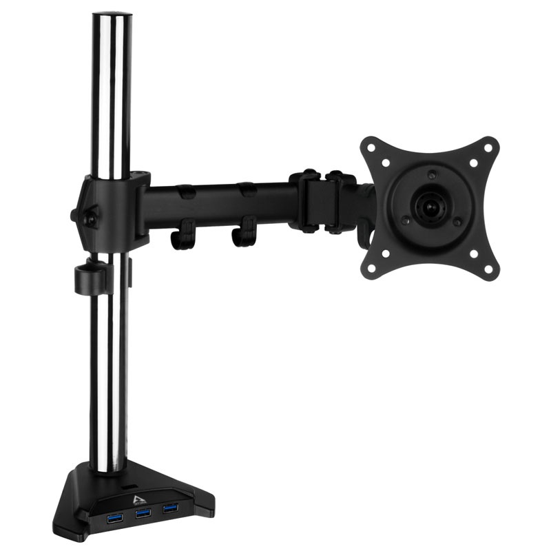 Arctic monitor holder Z1 Pro (Gen 3) with USB 3.0 Hub - black matt ...