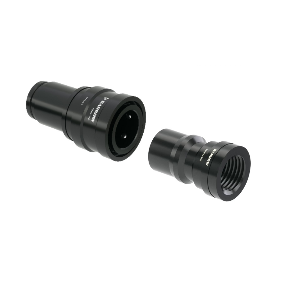 Barrow TZKMF-V2 G1/4 Quick Disconnect Male + Female Set - Black ...