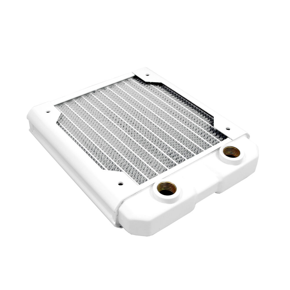 Black Ice Nemesis Radiator GTS 140 - Satin White - Watercooling UK