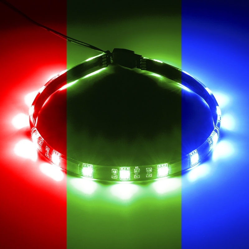 CableMod WideBeam Magnetic RGB LED Kit - 30cm / 15 LEDs - Watercooling UK
