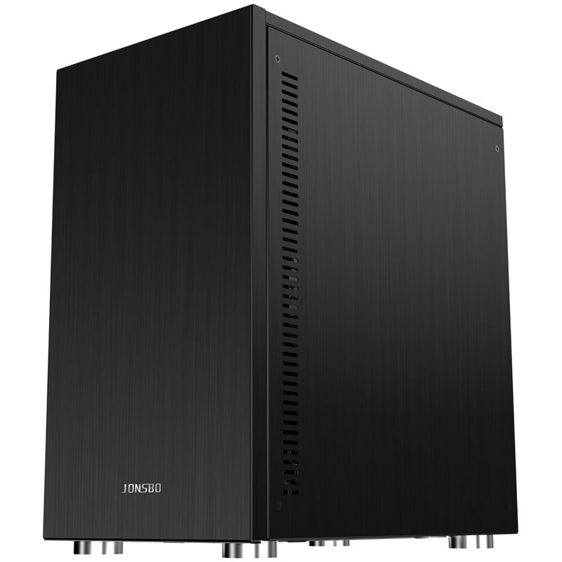 Jonsbo C3 Plus Micro-ATX case, tempered glass - black - Watercooling UK