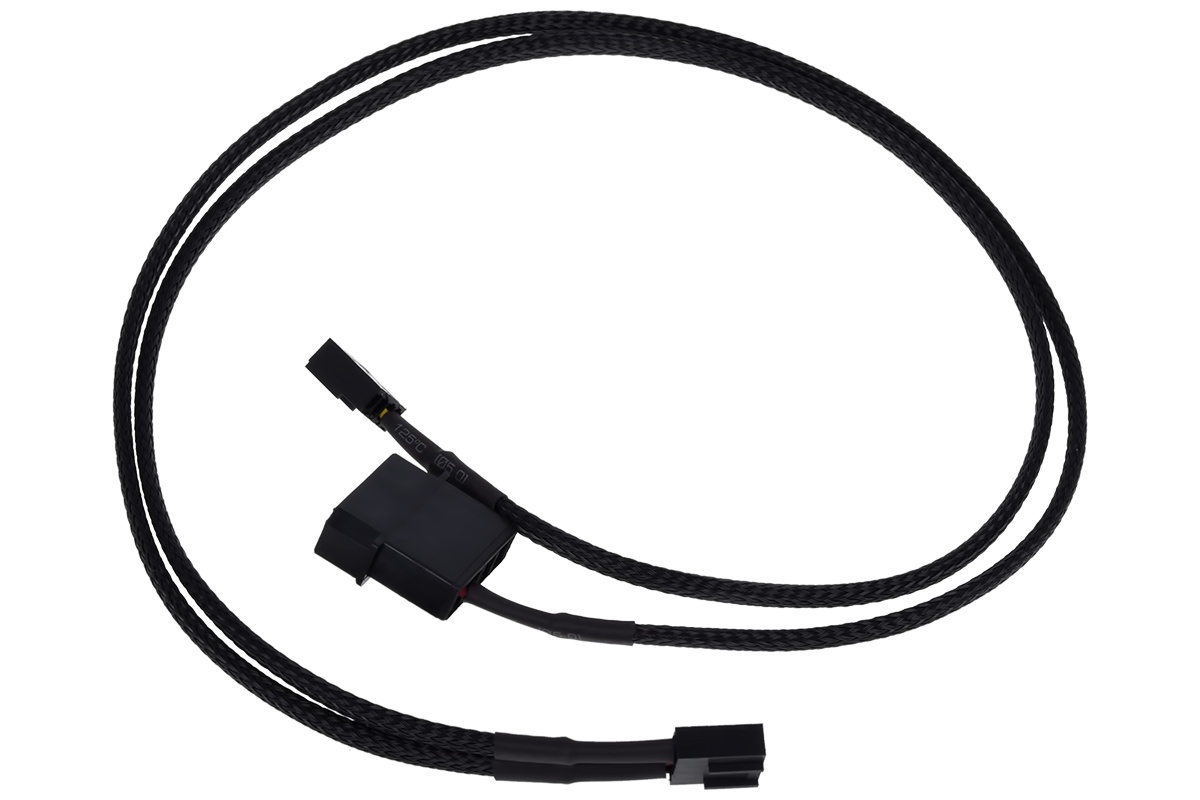 Phobya Y-cable for PWM splitter 4Pin PWM to 4Pin PWM and 4Pin Molex ...