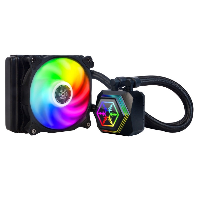 Silverstone SST-PF120-ARGB-V2, Complete Water Cooling - 120mm ...