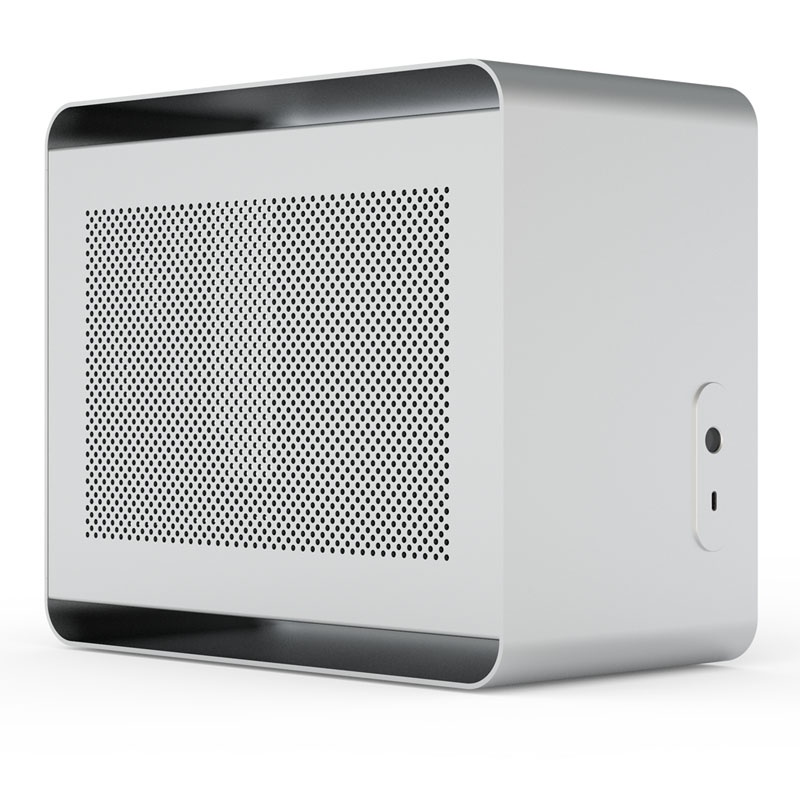 Streacom DA2 V2 Mini-ITX case - silver - Watercooling UK