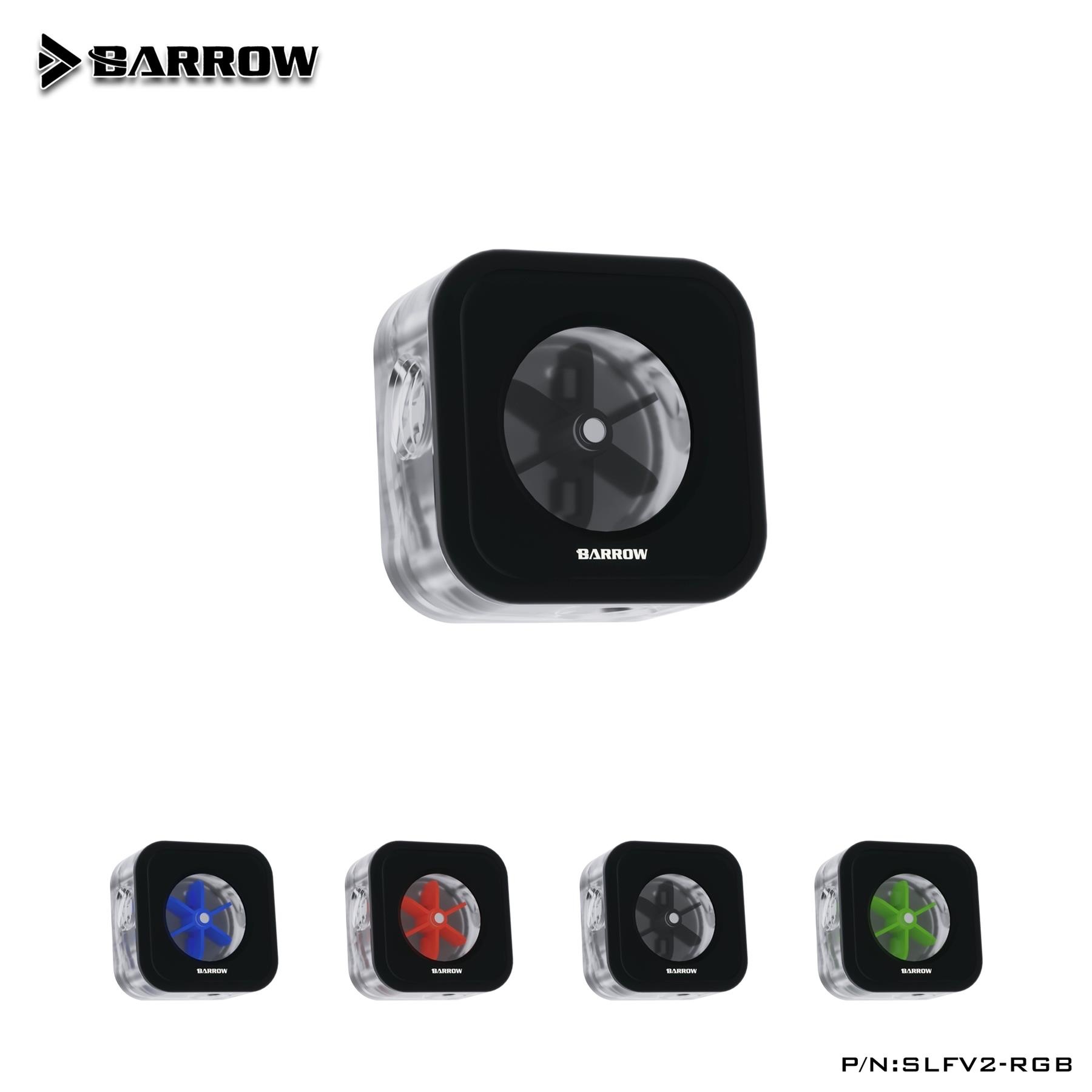 Barrow Composite G1/4 Flow Indicator with 5v aRGB Lighting - Black ...