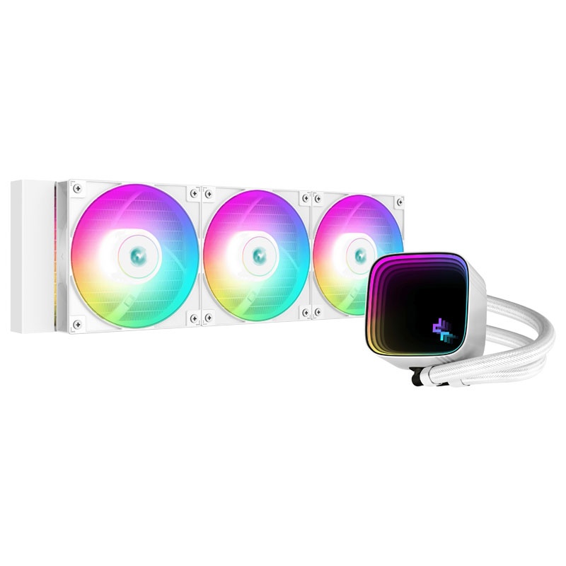 deep cool LS720 SE complete water cooling, 360mm - white - Watercooling UK