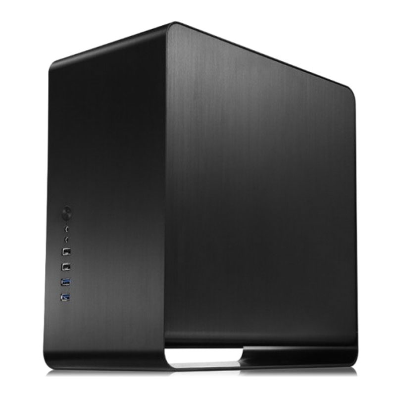 Jonsbo UMX3 Micro-ATX case - black - Watercooling UK