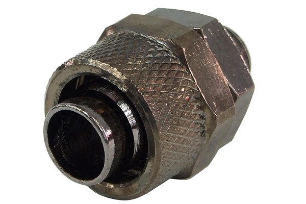 13/10mm (10x1.5mm) Compression Fitting Outer Thread G1/8 - Black Nickel ...
