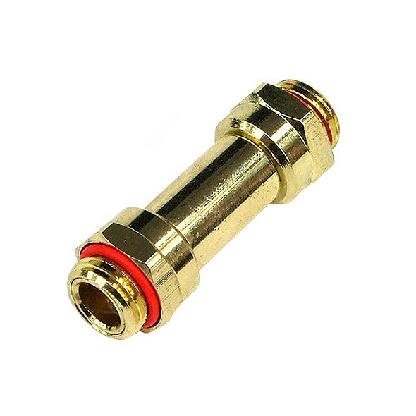 1/4 BSPP Variable SLI VID Connector 2 Slot - Gold Plated - Watercooling UK