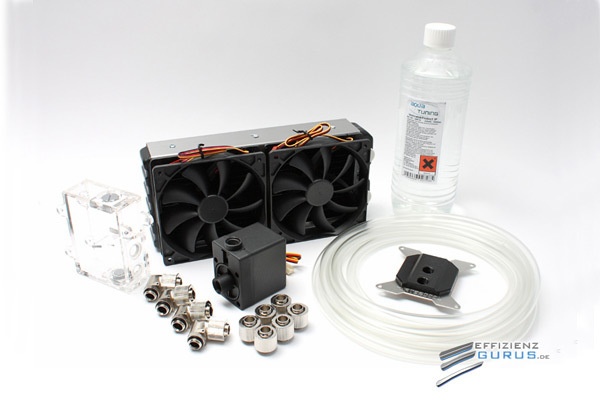 240mm Watercooling Efficiency G - Basic S 754/939/940/AM2/AM3 Kit ...