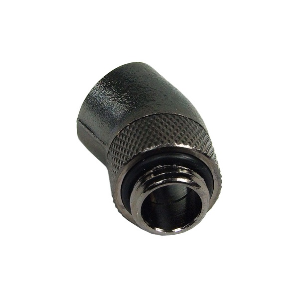 Angled 30- Adaptor G1/4 To G1/4 Inner Thread - Round - Rotary - Black ...