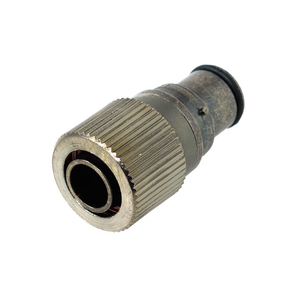 Coupling Koolance 13/10mm (3/8) Mmale - Black Nickel - Watercooling UK
