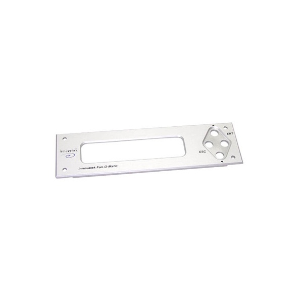 Innovatek Front Faceplate Fan-O-Matic PRO - Aluminium - Watercooling UK