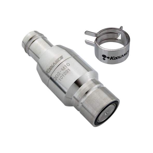 Koolance Quick Release 10mm Socket (3/8) to Male (High Flow) - QD3 ...