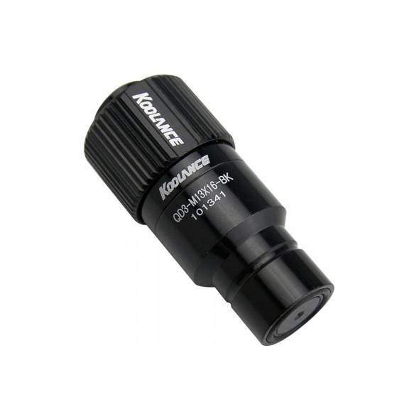 Koolance Quick Release Coupling 16/13mm (ID 1/2 OD 5/8) Plug (High Flow ...