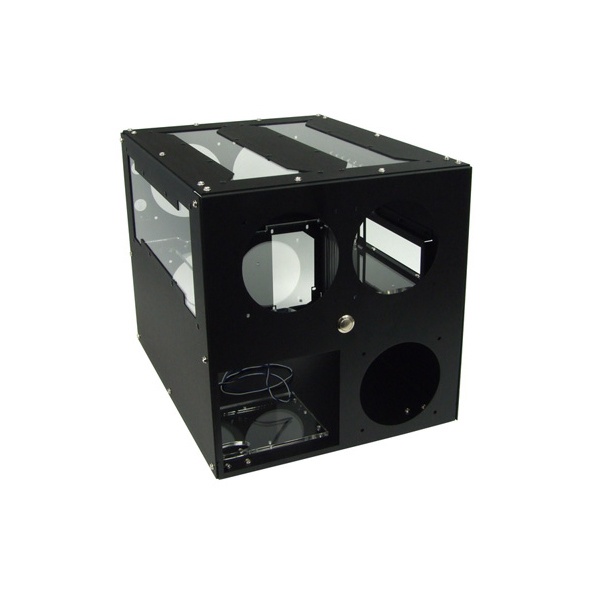 Mountain Mods H2gO - (Anodized Black) Aluminum Cube Computer Case ...