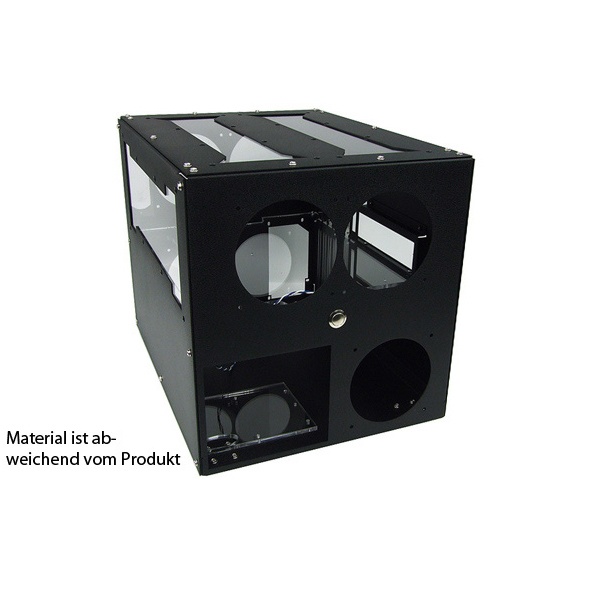 Mountain Mods H2gO - (Mirror Black Powder Coat) Aluminum Cube Computer ...