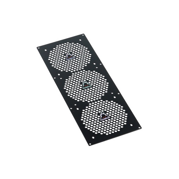 Phobya Radiator Grill Triple (360) - Hole Series - Black - Watercooling UK