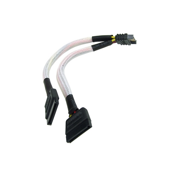 Phobya SATA power Y-cable SATA socket to 2x SATA plug 15cm - UV ...