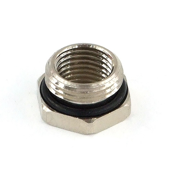 Reducing Socket G1/4 To G3/8 Outside Thread With O-Ring - Watercooling UK