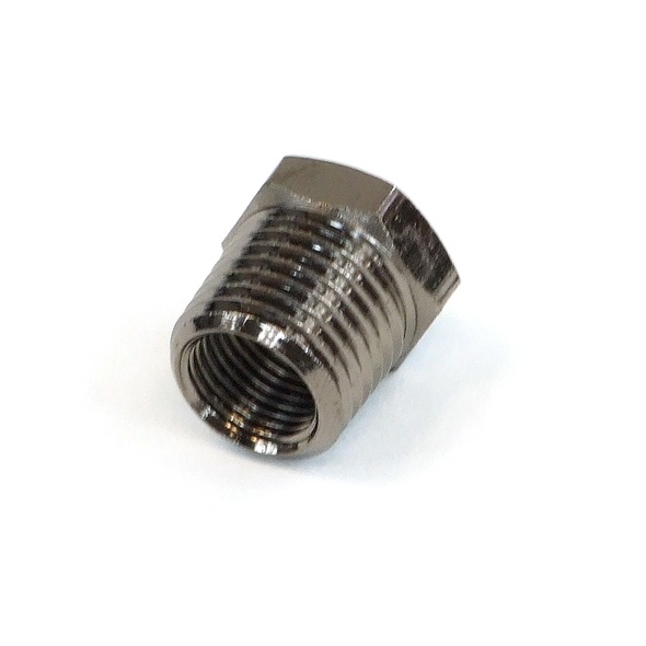 Reducing Socket G1/8 To G1/4 Outside Thread - Black Nickel ...