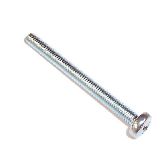 Screw DIN 7985 M4 x 45 cross flat zinc coated - Watercooling UK