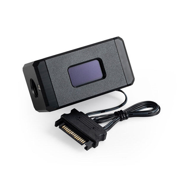 Bitspower flow sensor, 2x G1/4 inch connections, OLED display ...