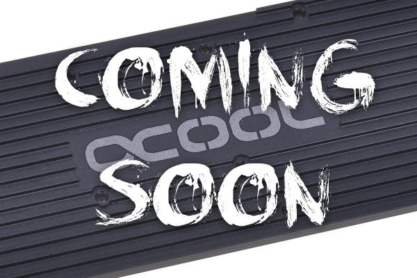 Alphacool back plate for GPX - ATI R9 280X M02 - Black - Watercooling UK