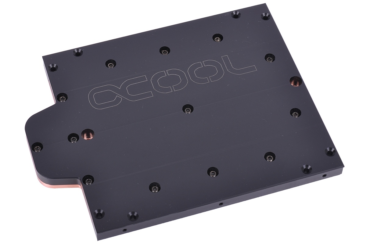 Alphacool Copper / Acetal Cooler for SilentMaxx / Silverstone Fanless ...