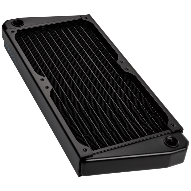 Alphacool NexXxoS ST30 Full Copper X-Flow Radiator - 240mm, black ...
