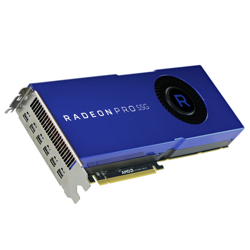 AMD Radeon Pro SSG 16384 MB HBM2 6x mini DP - Watercooling UK