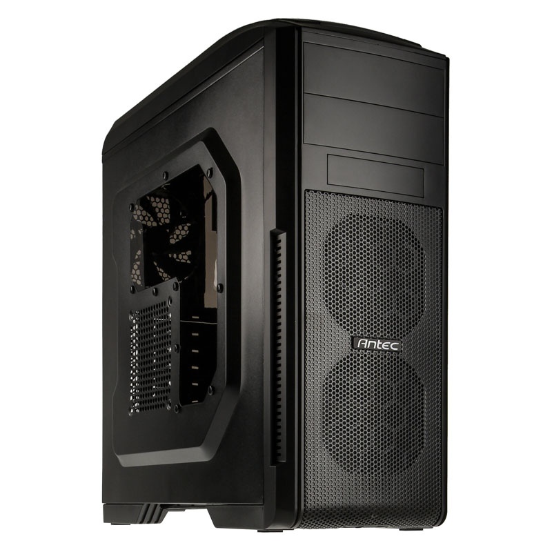 Antec GX500 Window Edition Midi-Tower - black - Watercooling UK