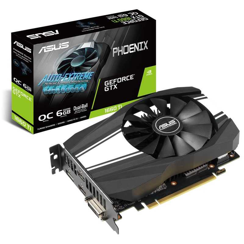 ASUS GeForce GTX 1660 Ti Phoenix O6G, 6144 MB GDDR6 - Watercooling UK
