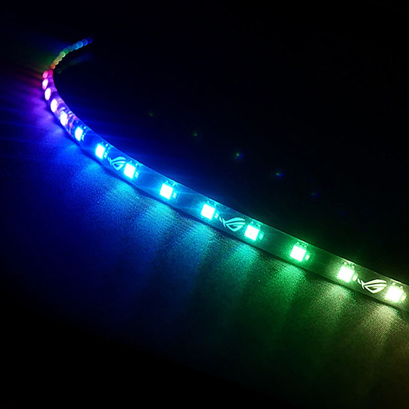 ASUS ROG Magnetic Addressable RGB LED Strip - 60cm, 30 LEDs ...