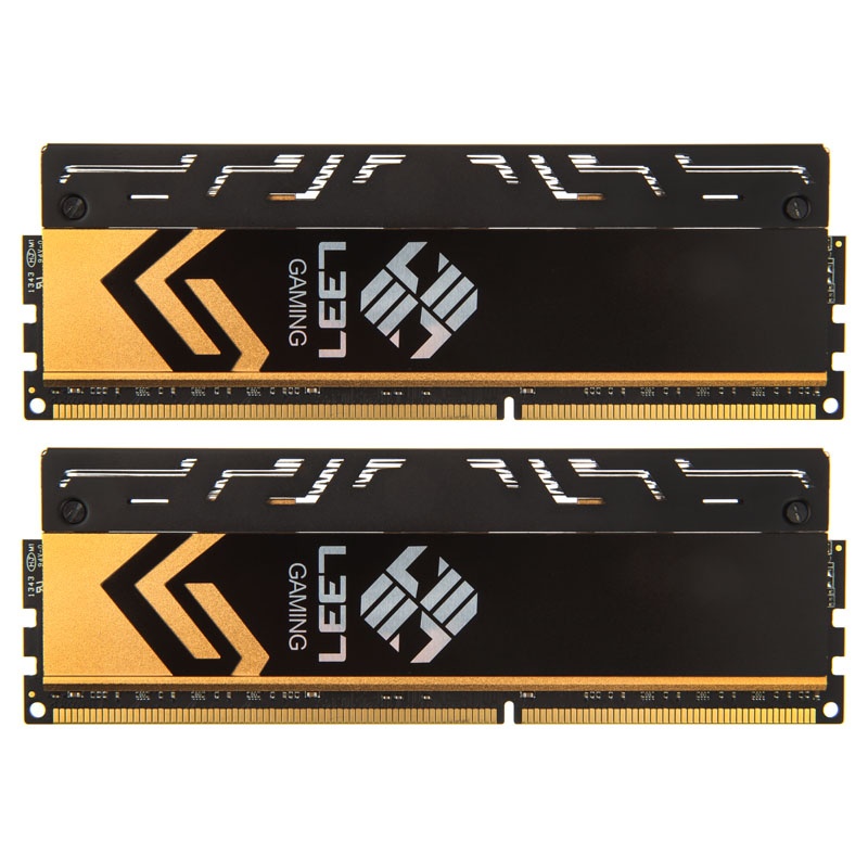 Avexir Blitz 1.1 ECS LEET gold, yellow LED, DDR3-2000, CL9 - 8 GB Kit ...