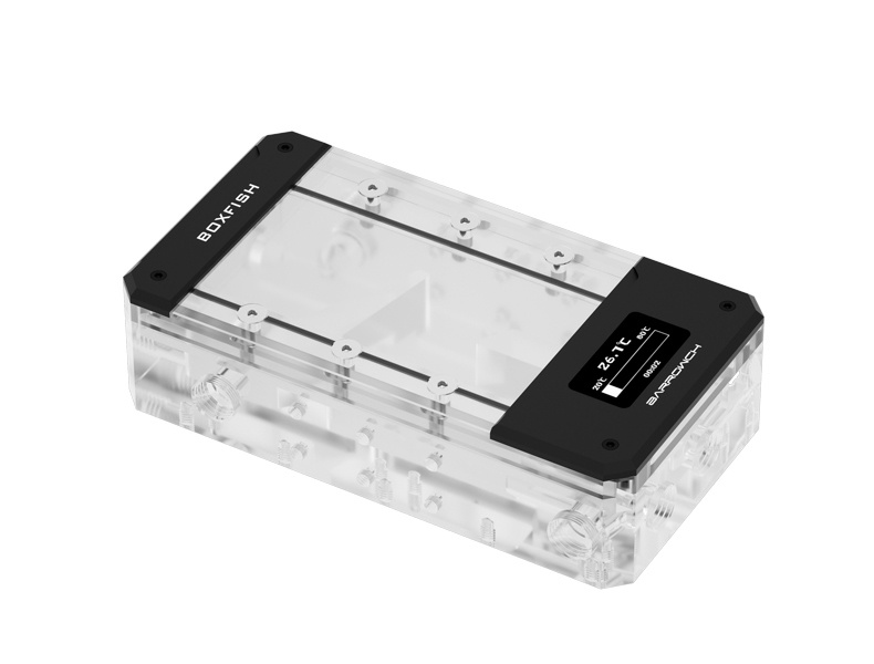 BarrowCH Boxfish series Acrylic Square Digital RGB Tank Reservoir 150mm ...