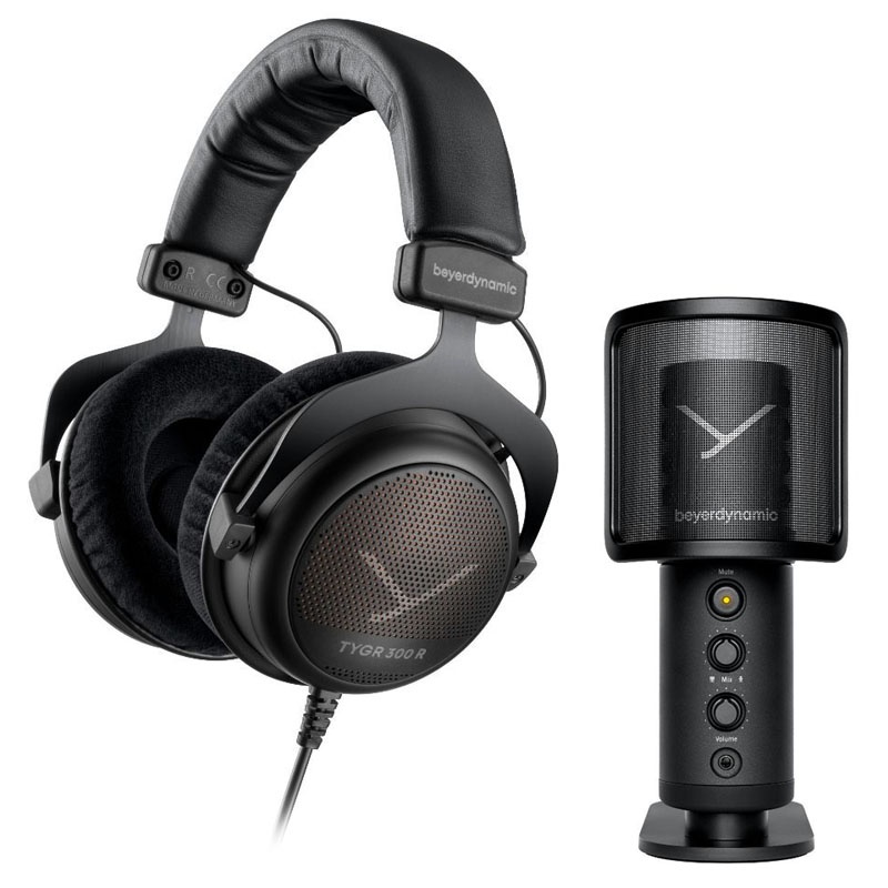beyerdynamic TYGR 300R + FOX USB Microphone - Watercooling UK