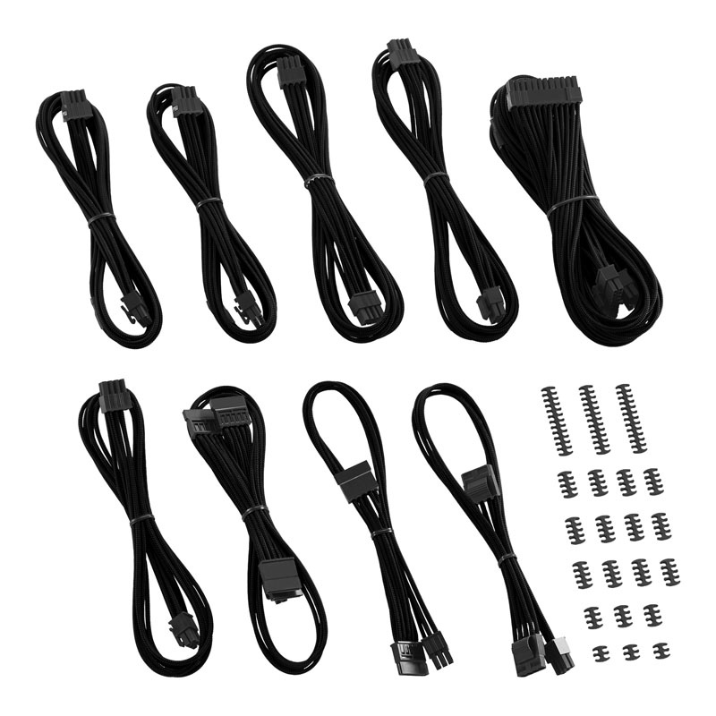 CableMod Classic ModMesh C-Series Cable Kit Corsair RMi and RMx - black ...