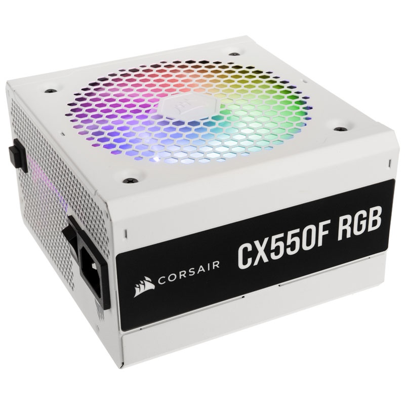 Corsair CX550F RGB power supply 80 plus bronze, modular - 550 watts ...