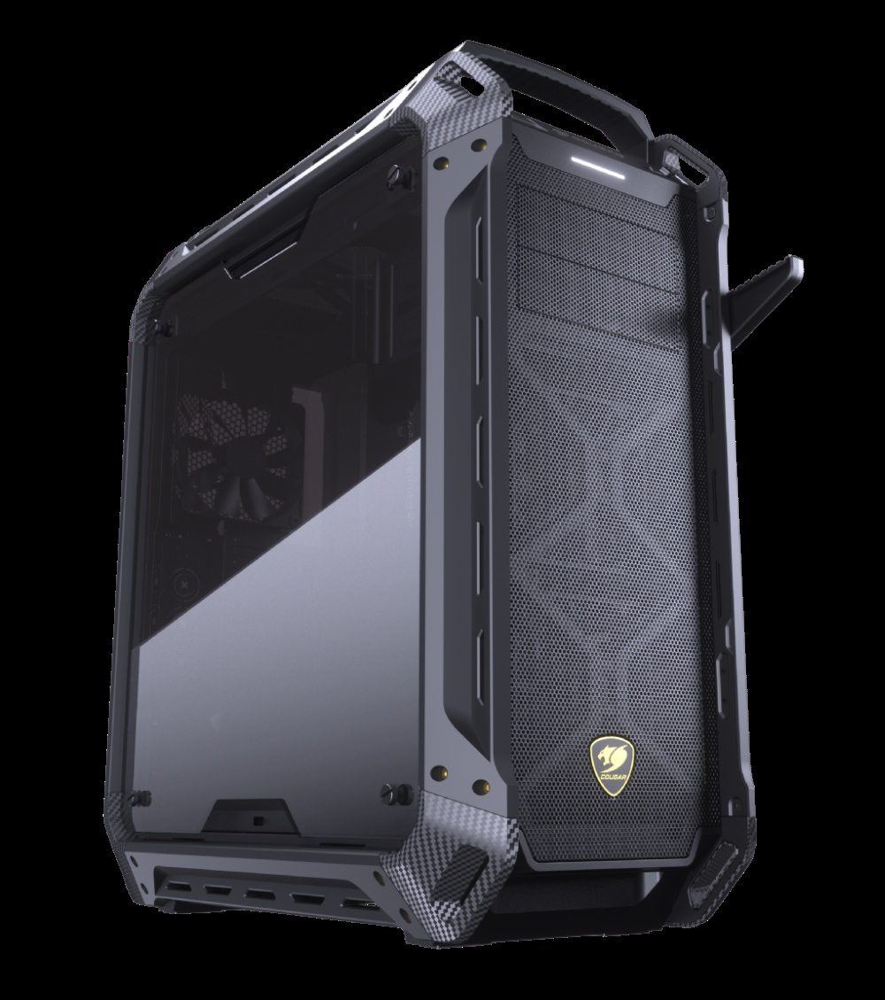 Cougar Panzer Max G Full Tower Gaming Case Tempered Glass - Watercooling UK
