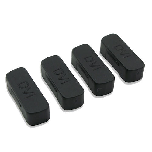 Mod/Smart DVI Dust Cover Pack - Black - Watercooling UK