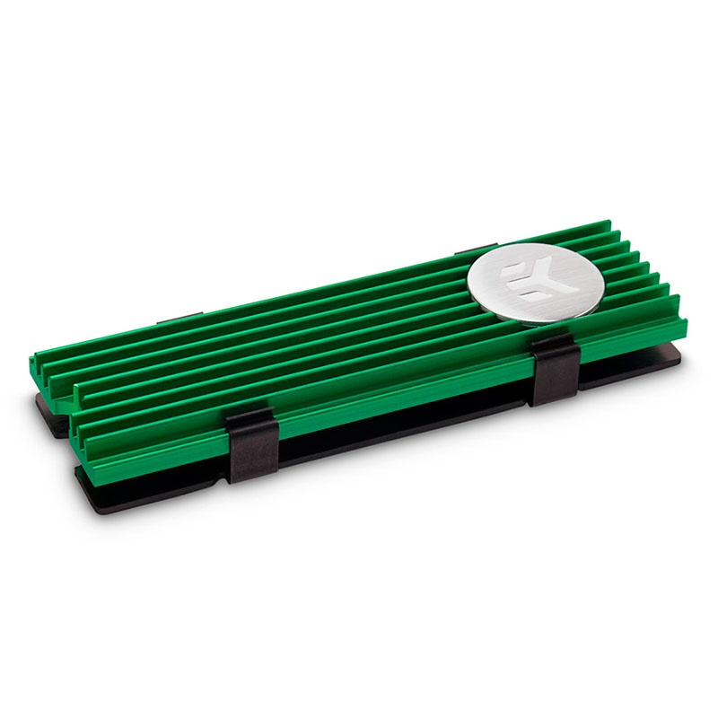 EK Water Blocks EK-M.2 NVMe Heatsink - Green - Watercooling UK