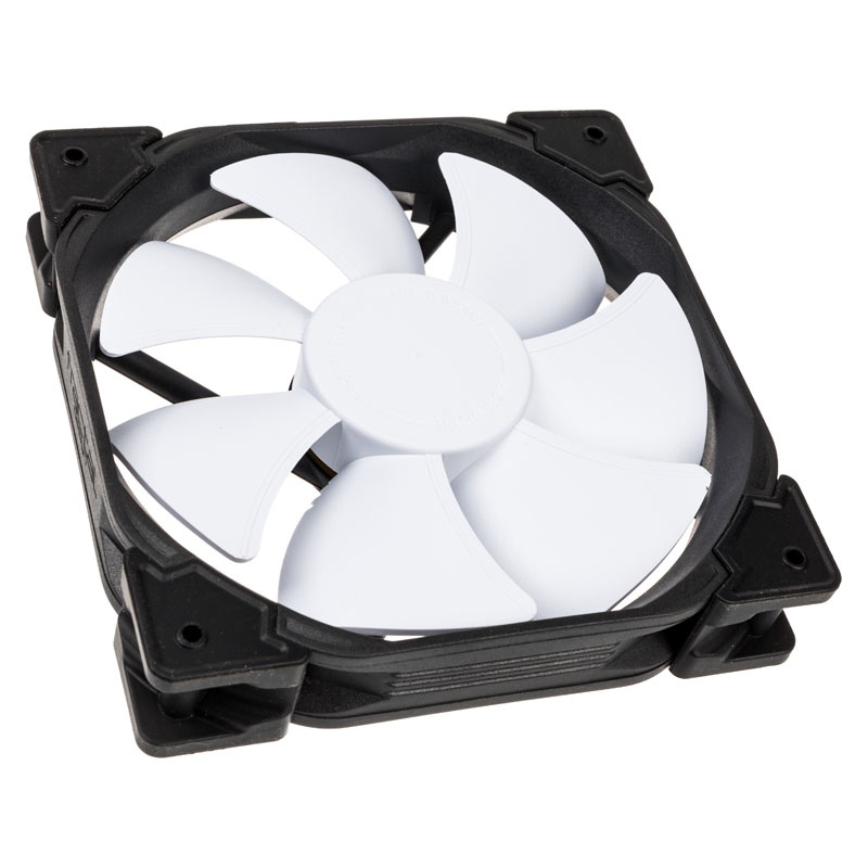 Fractal Design Venturi HP-12 PWM fan, white - 120 mm - Watercooling UK
