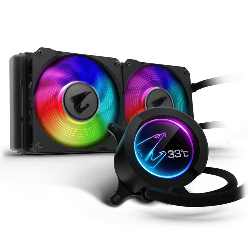 Gigabyte Aorus Liquid Cooler 240 complete water cooling - 240mm B GRADE ...