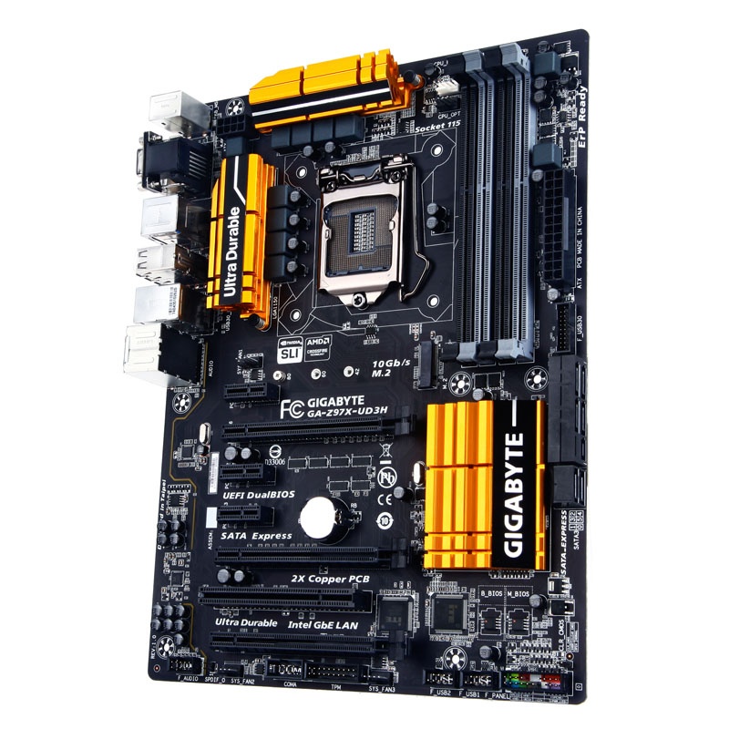 Gigabyte Z97X-UD3H Intel Z97 Motherboard - Socket 1150 - Watercooling UK