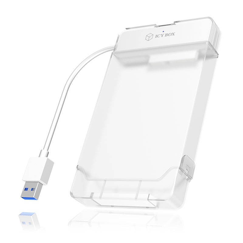ICY BOX IB-AC703-U3 external 2.5 inch hard drive enclosure, USB 3.0 ...