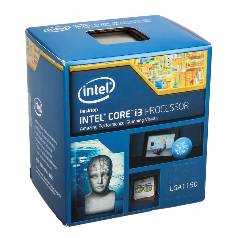 Intel Core i3-4160 3.6 GHz (Haswell) Socket 1150 - Boxed - Watercooling UK