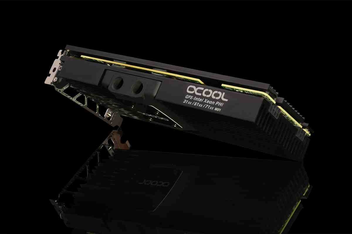 Intel Xeon Phi 31S1P 8GB GDDR5 PCIe watercooled with Alphacool NexXxoS ...